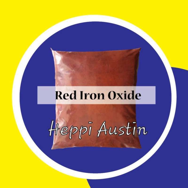 Promo Iron Oxide Red Pigment Besi Oksida Merah Oker 1 KG Diskon 43% di ...