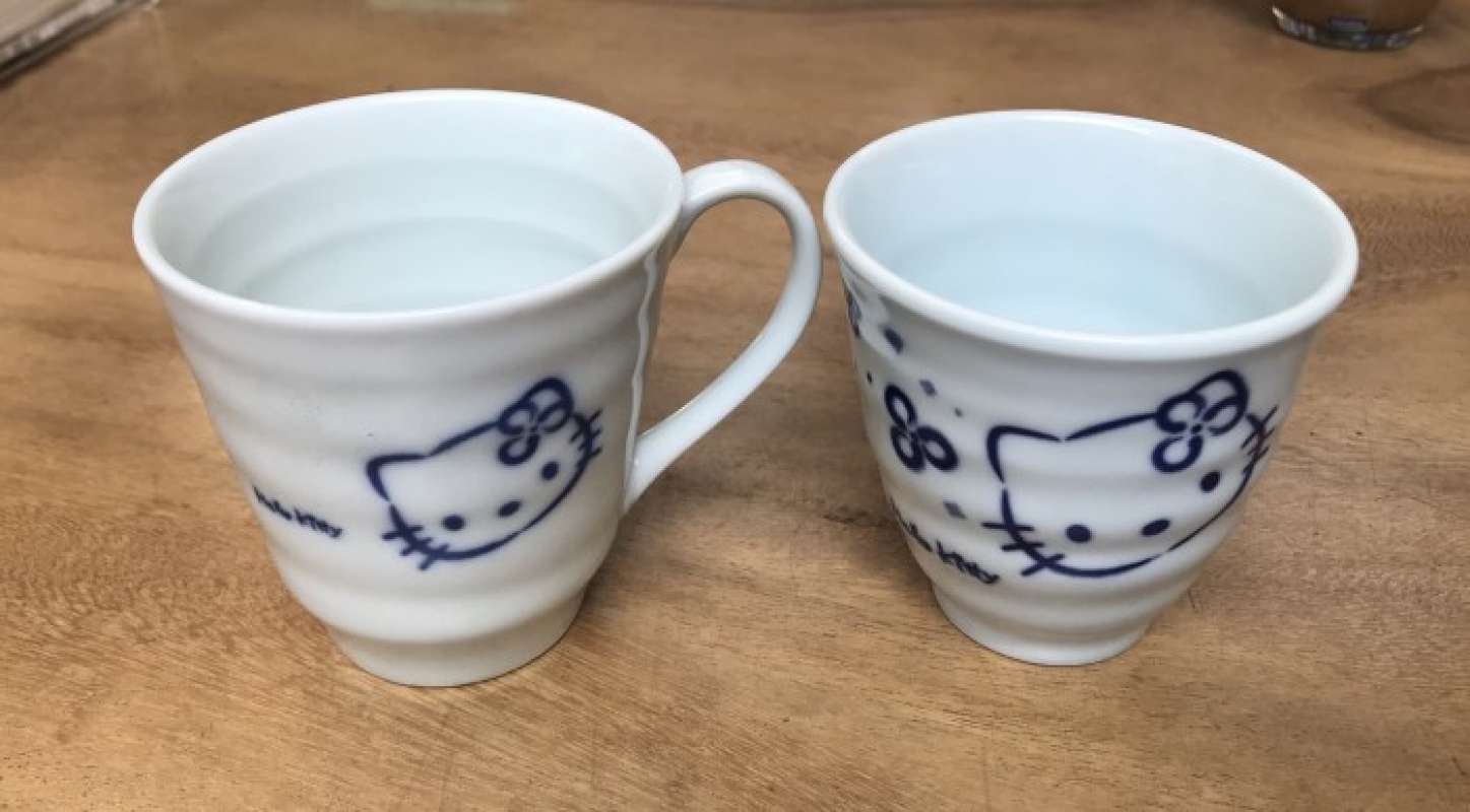 Promo hello kitty cup / hello kitty glass / sanrio japan / sanrio mug ...