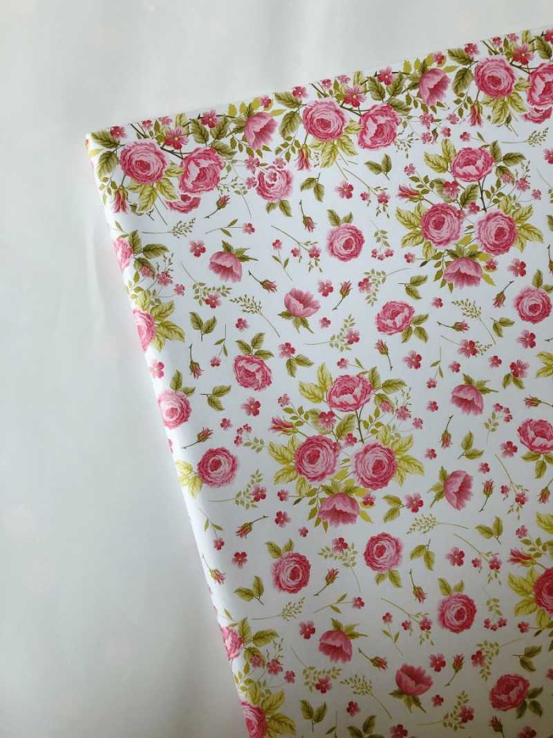 Jual Kertas Kado Putih Bunga Mawar Di Seller The Chef And Snack - Sumur ...