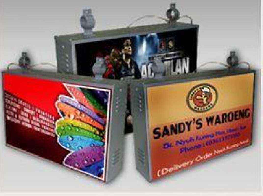 Promo Neon Box Galvanist + Lampu Neon +Acrilic V + Vinil Ritrama ...