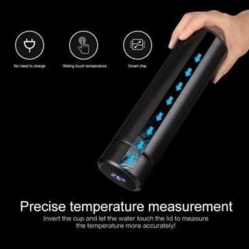 Promo Termos LED Display Temperatur Suhu Botol LED Tumbler Termometer ...