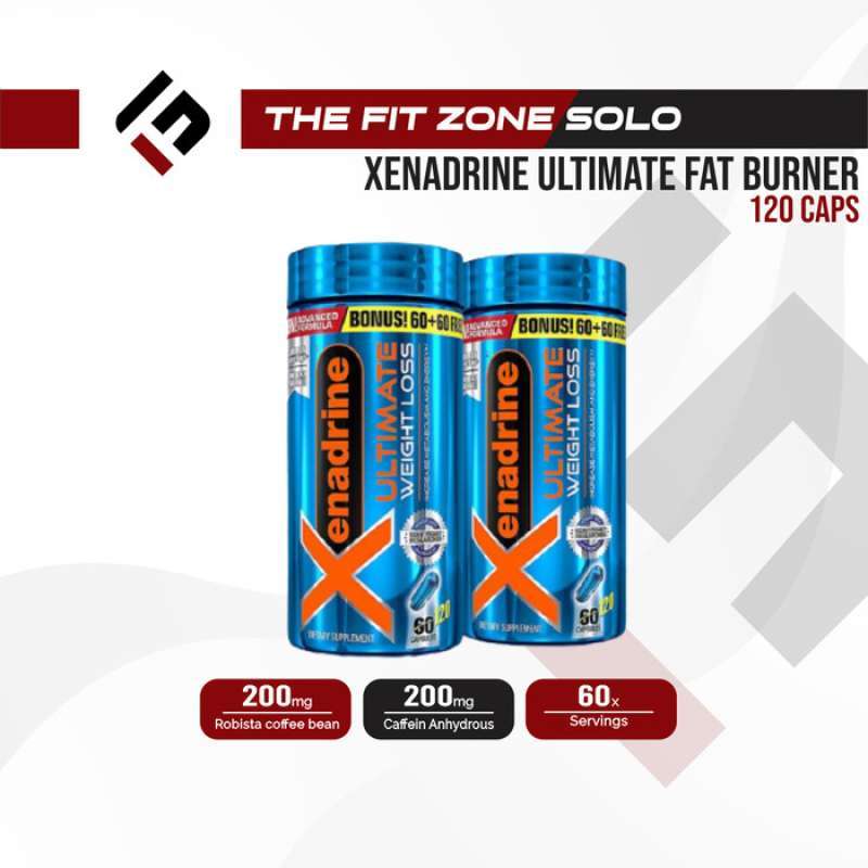 Jual Xenadrine Ultimate Fat Burner 120 Caps Pembakar Lemak Di Seller