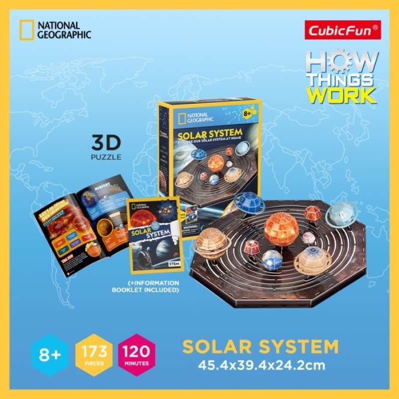 3d puzzle planets