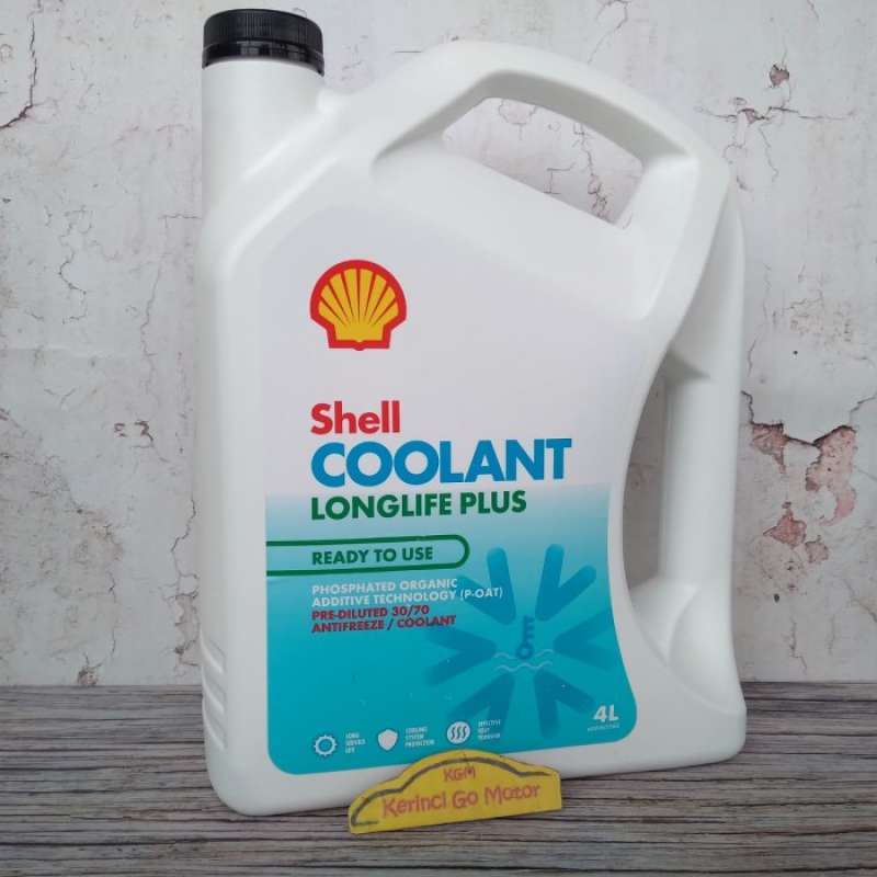 Promo Coolant Long Life Plus Shell 4L - Air Radiator Shell Antifreeze ...