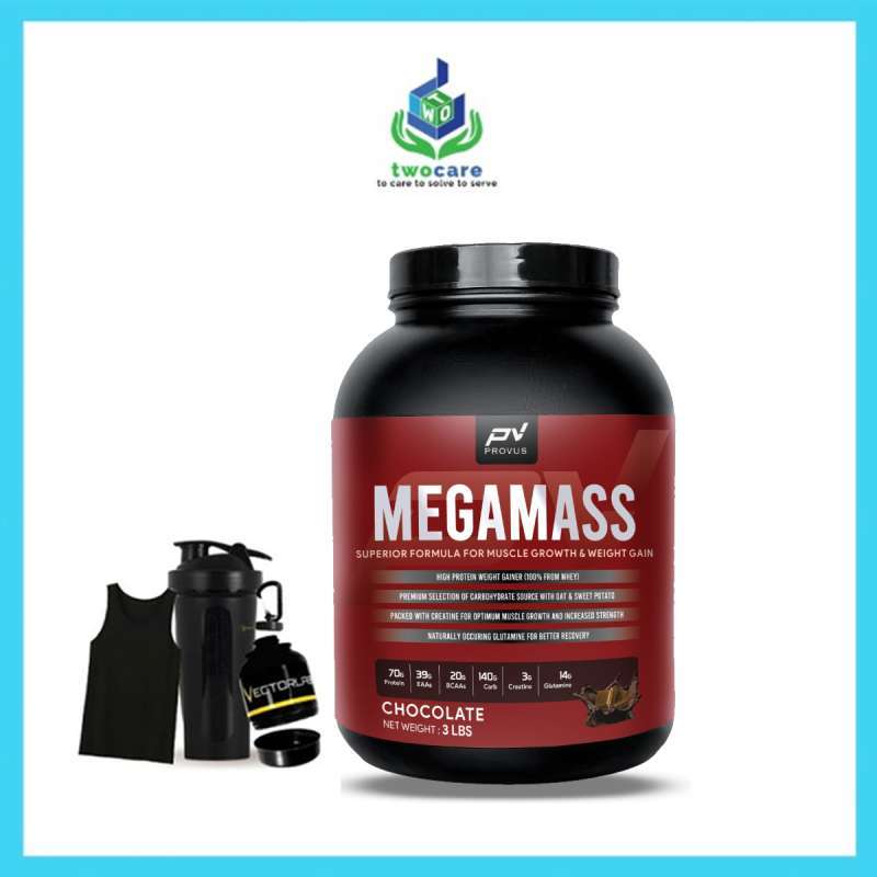 Jual Provus Megamass Mega Mass Gainer 3 lbs Susu Weight Gain 3lb ...