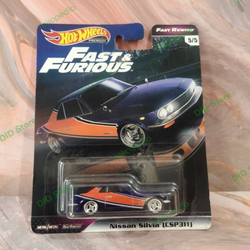 Promo Hot Wheels Premium Nissan Silvia Csp311 Fast Rewind Diskon 23% di ...
