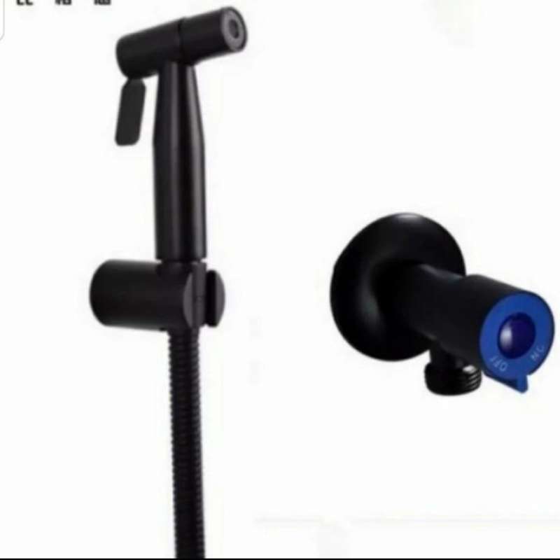 Jual Jet Shower Set Stainless Black/jet Shower Bidet Kloset Hitam Di ...