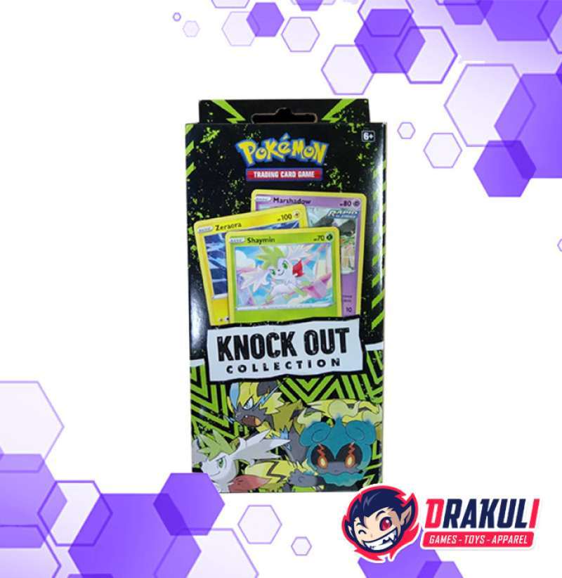 Jual Tcg Pokemon Knock Out Collection Shaymin, Zeraora, & Marshadow Di ...