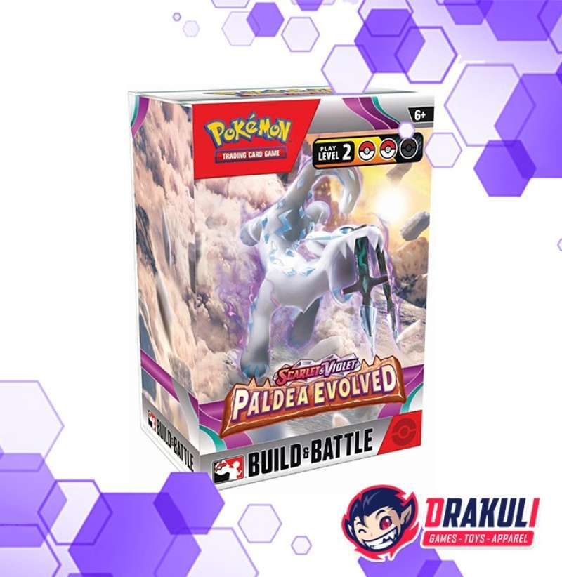 Jual TCG Pokemon Scarlet & Violet Paldea Evolved SV2 Build & Battle Box ...