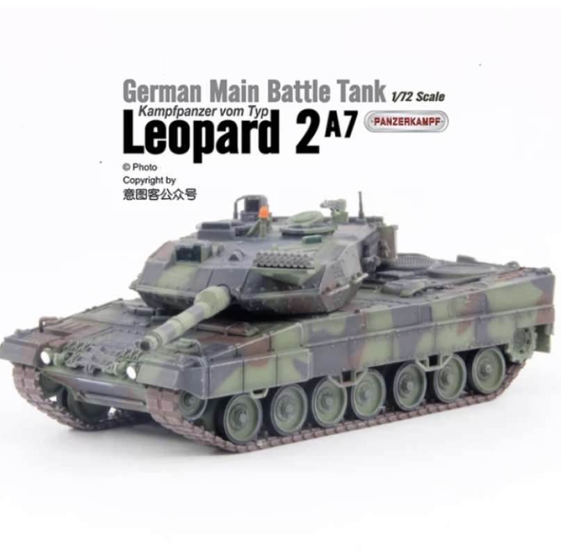 Promo Diecast Tank Leopard 2 A7 Main Battle Tank 1/72 By Panzerkampf ...