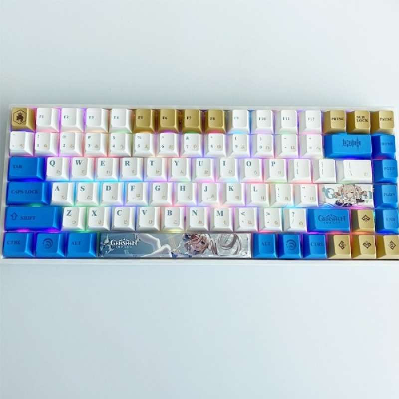 Promo Keycap Keycaps Keyboard Genshin Impact Cherry Profile Pbt Theme ...