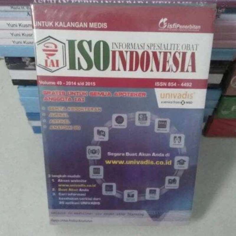 Promo Buku Iso Informasi Spesialite Obat Indonesia Vol 49 Diskon 23% di Seller Emerald Store ...