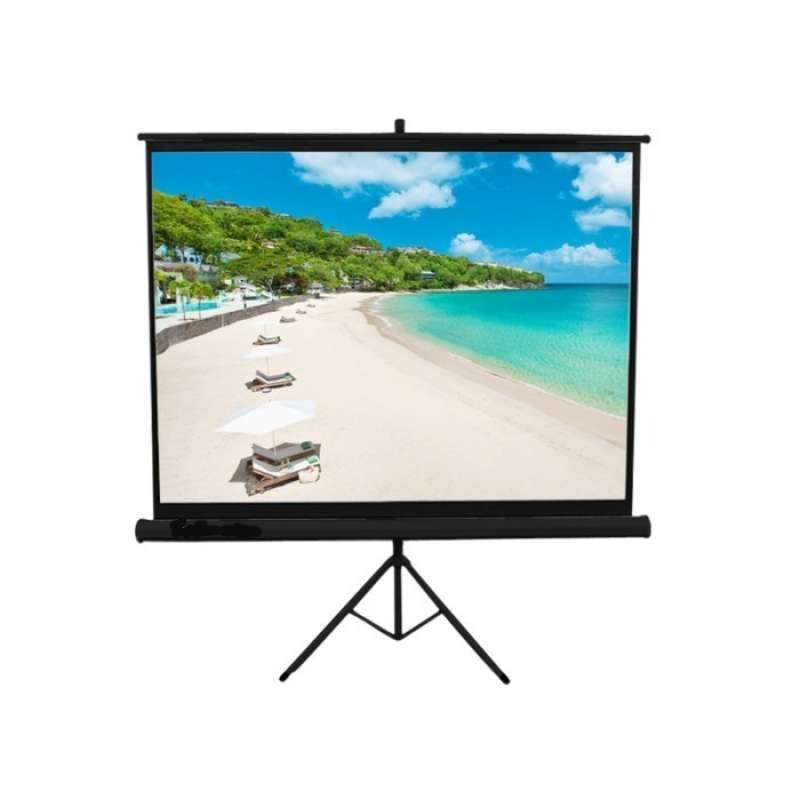 Promo Layar 120 Tripod Screen Projector/ Layar Proyektor utk BenQ ...