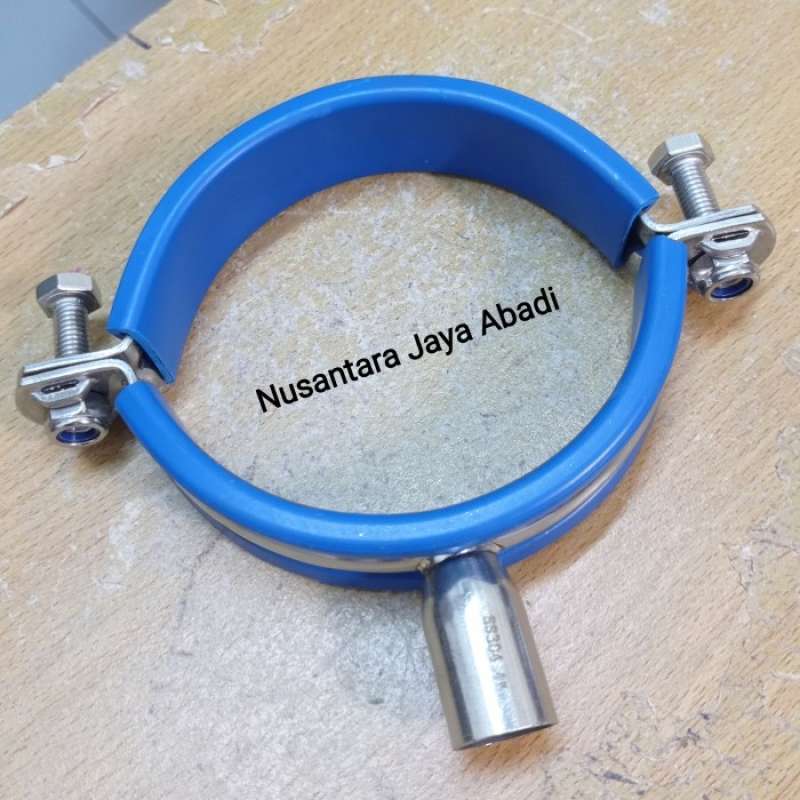 Promo Clamp Pipa Holder Sanitary Stainless 304 4 Inchi 102 Mm Diskon 29 ...