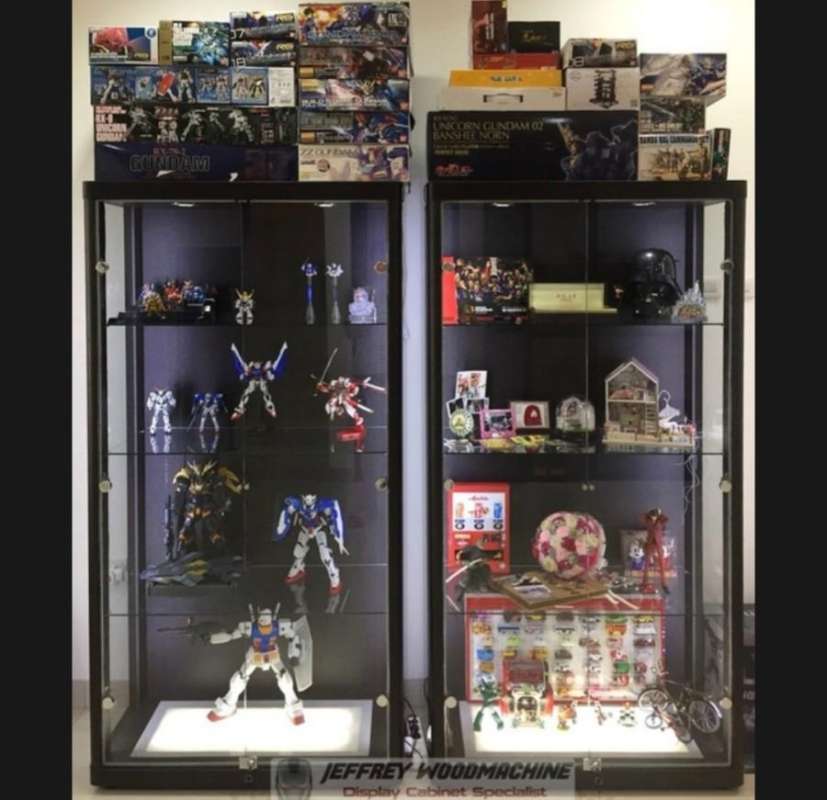 Jual Paket Lengkap Lemari Rak Pajang Kaca Rx-2 Rx Hot Toys Action ...