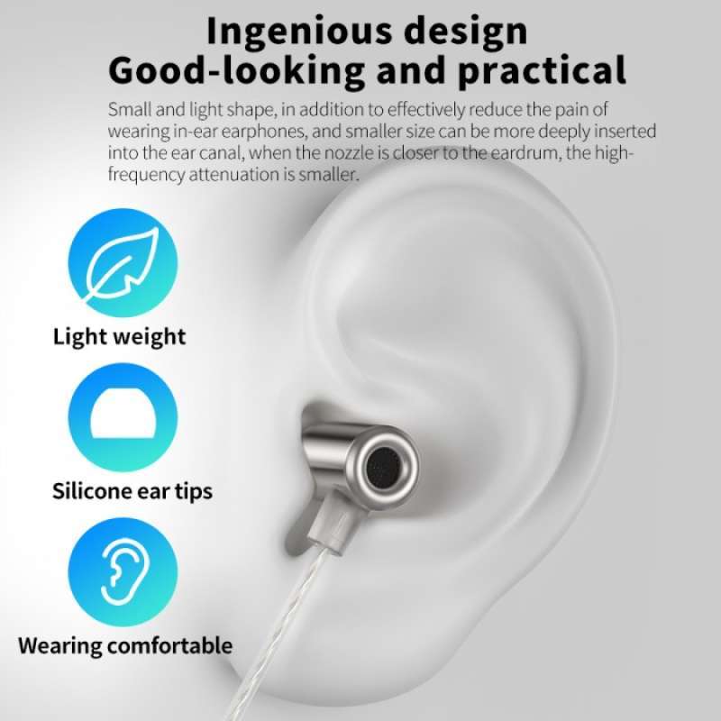 Promo Kz Ling Long Linglong Dynamic Straight Down Iem Earphone With Mic ...