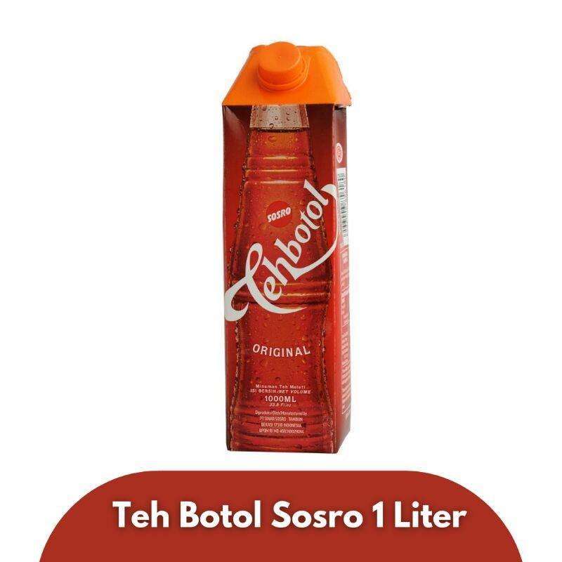 Jual Sosro Teh Botol Original 1 Liter di Seller Rumah Rasa Store ...