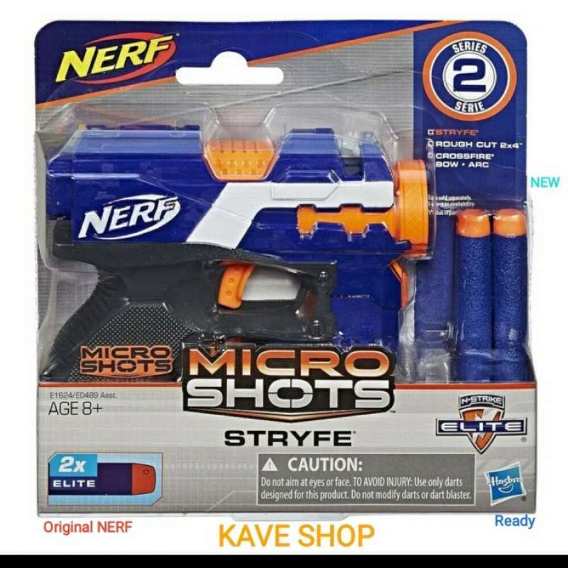 Promo NERF Micro Shots Elite N-Strike : STRYFE (Orange Trigger) - RARE ...