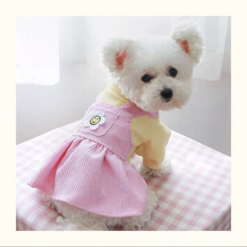 Jual Baju Anjing Dress Pink Model 2 Lapis Di Seller Berlian Store ...