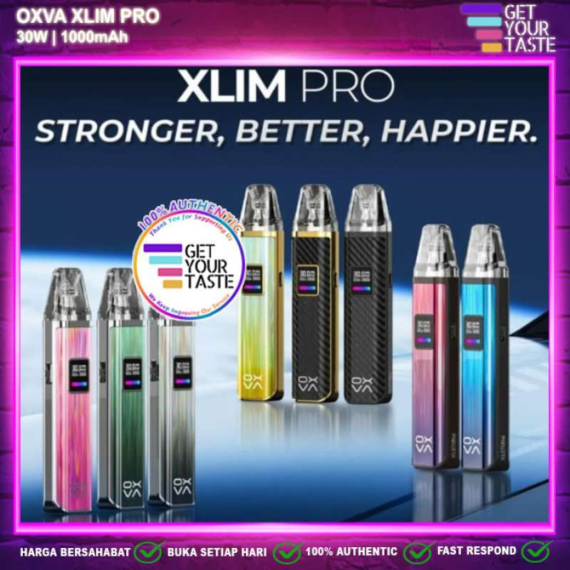 Promo Oxva Xlim Pro 30w 1000mah Pod Kit Authentic By Oxva - Aurora Pink ...
