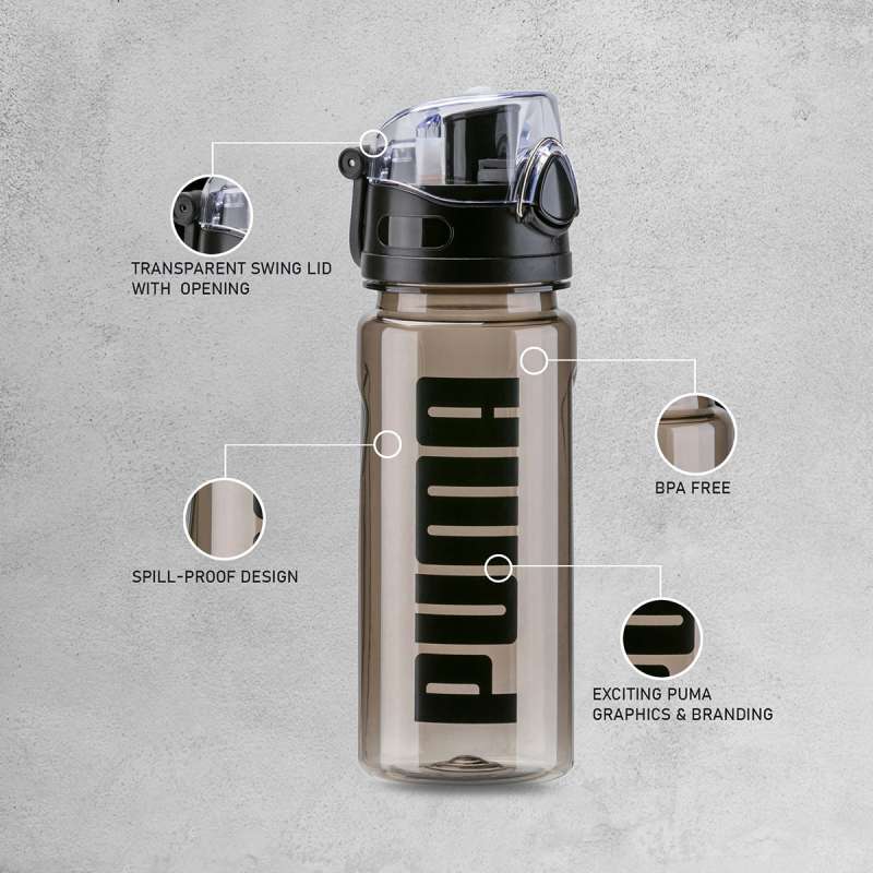 Jual Botol Minum Puma Tr Sport Drink Bottle Sportstyle Black [05351801 ...