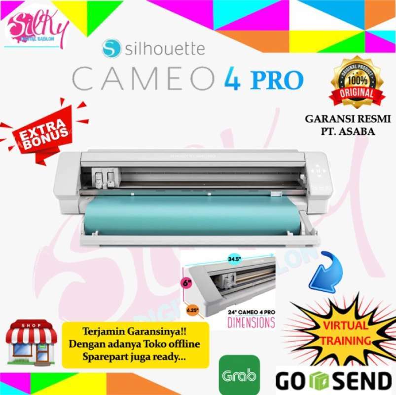 Jual mesin cutting sticker silhouette cameo 4 pro 60cm di Seller ...