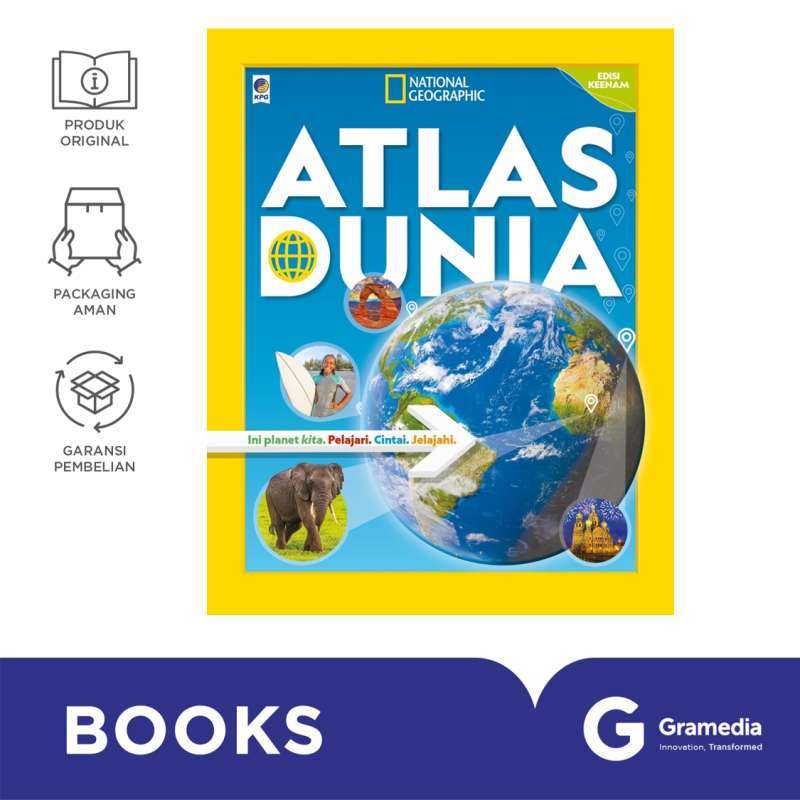 Jual Buku Peta Atlas Original Harga Termurah Juli 2024 | Blibli