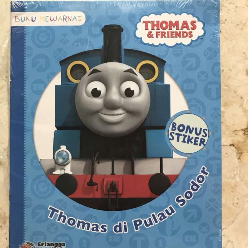 Promo Thomas and Friends - Buku Mewarnai Thomas di Pulau Sodor Diskon 32% di Seller Pilihan Shop ...