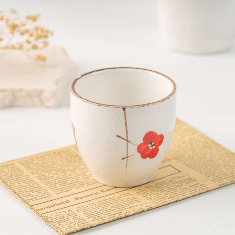 Jual UCHII Ceramic HANA OCHA Tea Cup | Gelas Kopi Porcelain Japanese ...