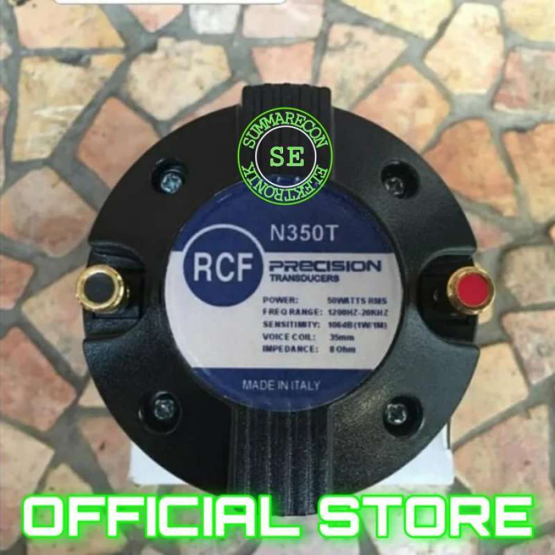 Promo Tweeter Rcf N350T Drat Driver Tweeter Diskon 23% di Seller Bankai Store - Tegal Alur, Kota ...