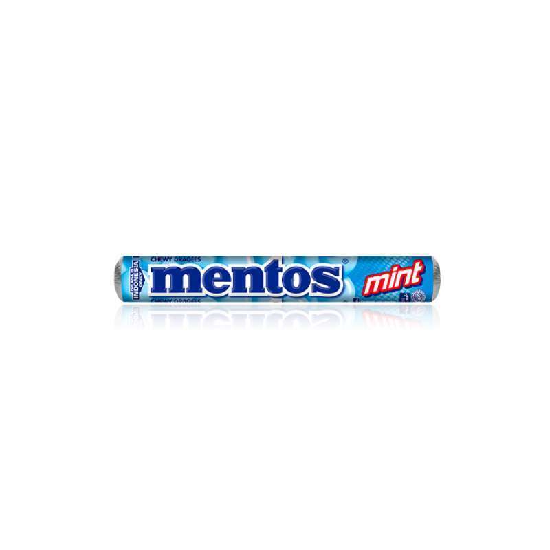 Promo Mentos Chewy Dragees Mint Roll Permen Mint 37g Diskon 8% di ...