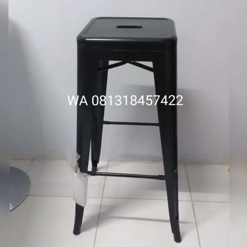 Promo Kursi Bar Stool Kursi Besi Tinggi Kursi Cafe Diskon 33% di Seller HL store - Tugu Selatan ...