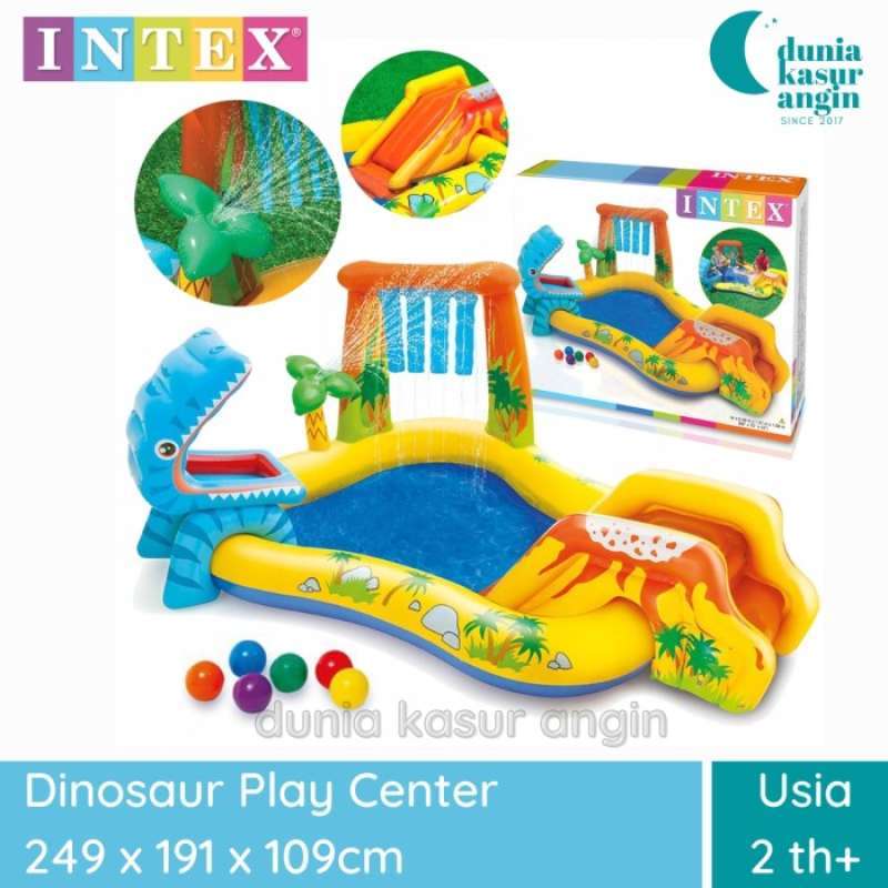 Jual Intex 57444 Kolam Renang Anak Dinosaurus Kids Play Center Di Seller Prakasa Sentosa ...