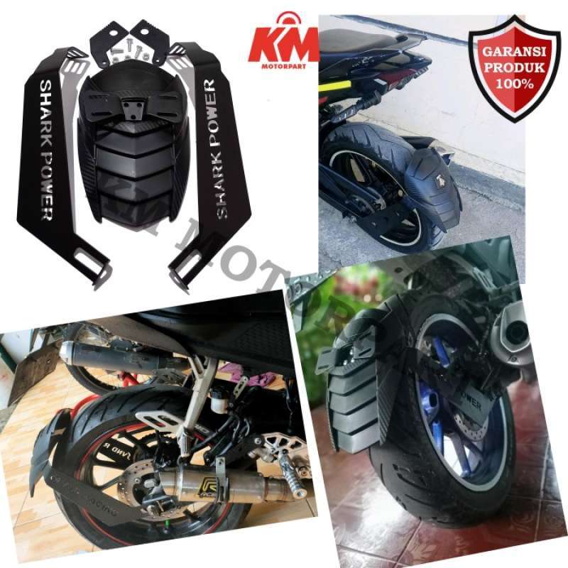 Promo Mudguard Penahan Lumpur Mud Guard Shark Power R15 Ninja Vixion ...