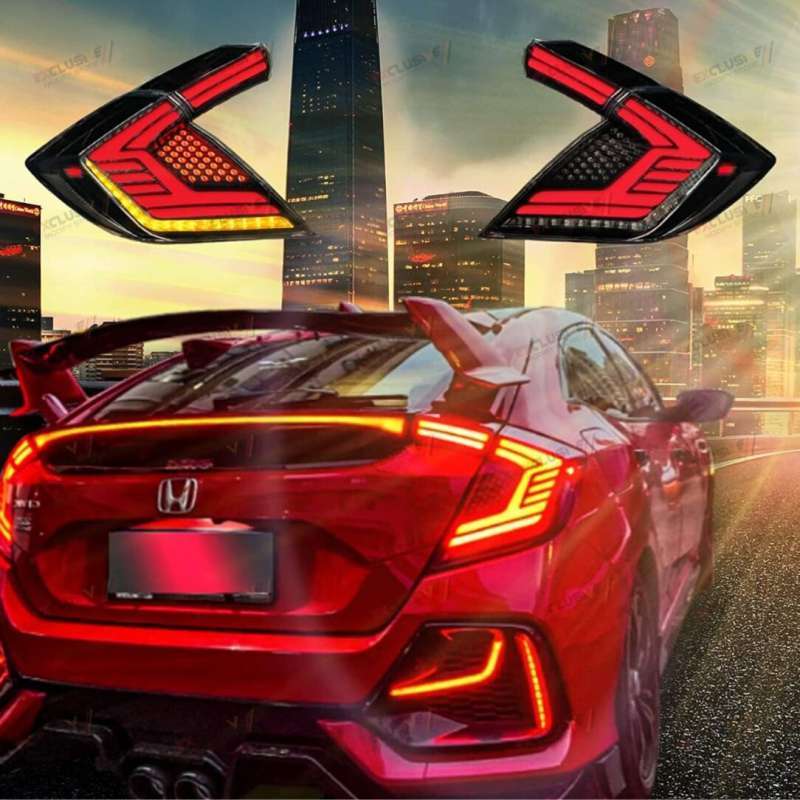 Jual Stoplamp Honda Civic Turbo Hatchback Fk7/fk8 V6 2016-2020 - Crb Di ...