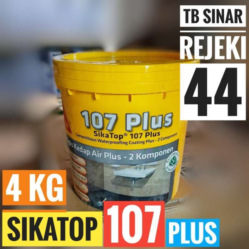 Promo SIKATOP 107 PLUS Galon 4 KG Pelapis Waterproofing 2 Komponen Sika Top Diskon 23% di Seller ...