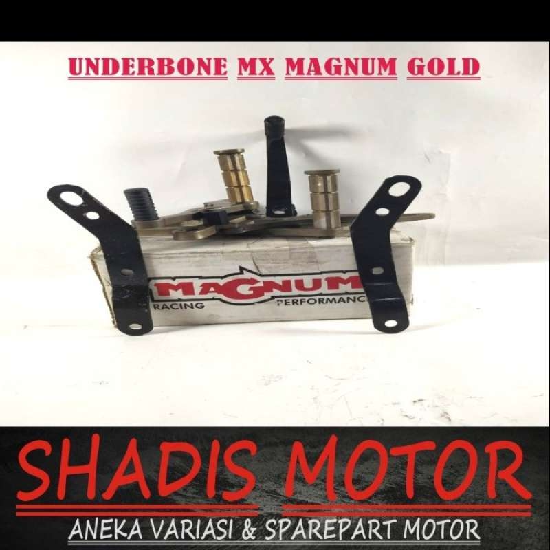 Promo Underbone Footstep Motor Merk Magnum Motor Mx Lama Warna Gold ...