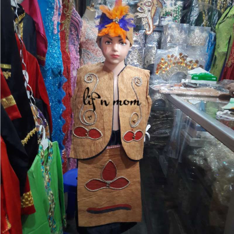 Jual kostum baju adat papua perempuan karnaval tk dan sd di Seller ...