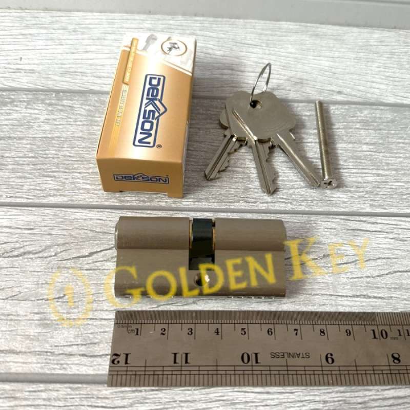 Promo Kunci Silinder Pintu 65MM Cylinder Dekkson CYL DC DL 65 MM SN Diskon 23% di Seller Holica ...