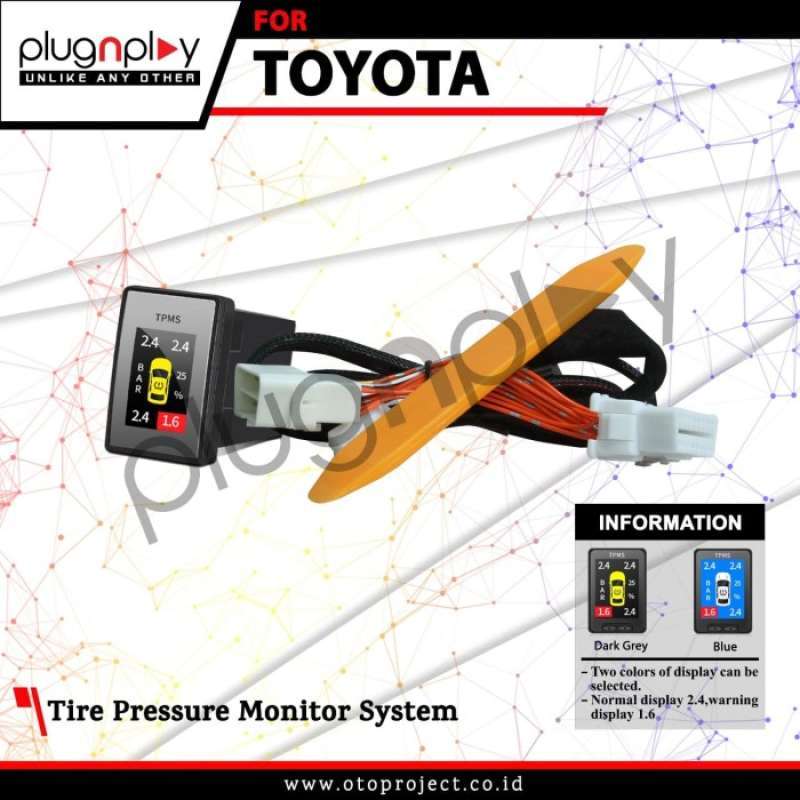 Jual Tire Pressure Monitor System (TPMS) / Alat indikator tekanan ban mobil di Seller Garuda ...