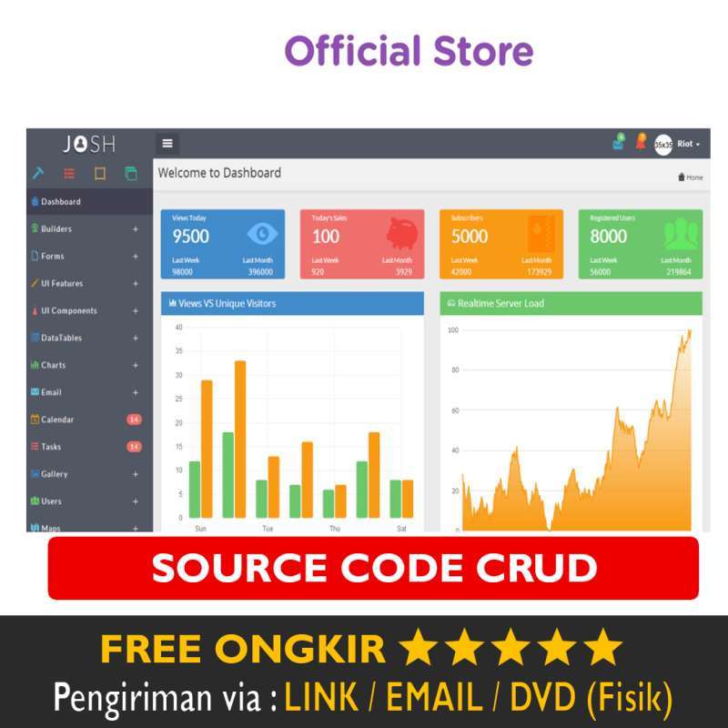Promo Source Code Aplikasi Laravel CRUD Builder Generator PHP Siap ...