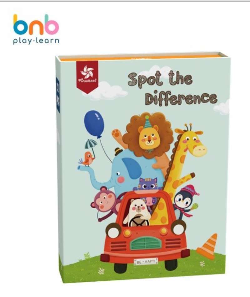 Jual Pinwheel Spot The Difference Wipe Clean Flash Cards di Seller Golia Store - Kalibata, Kota ...