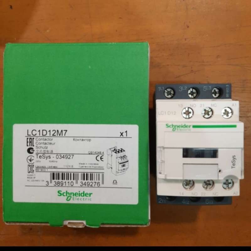 Promo magnetic contactor Schneider lc1d12 M7 magnetik kontaktor ...