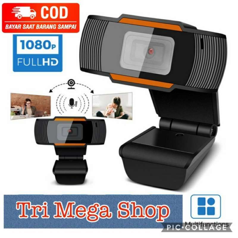 Promo Webcam HD 1080p Autofocus Camera PC Desktop Portable Laptop ...