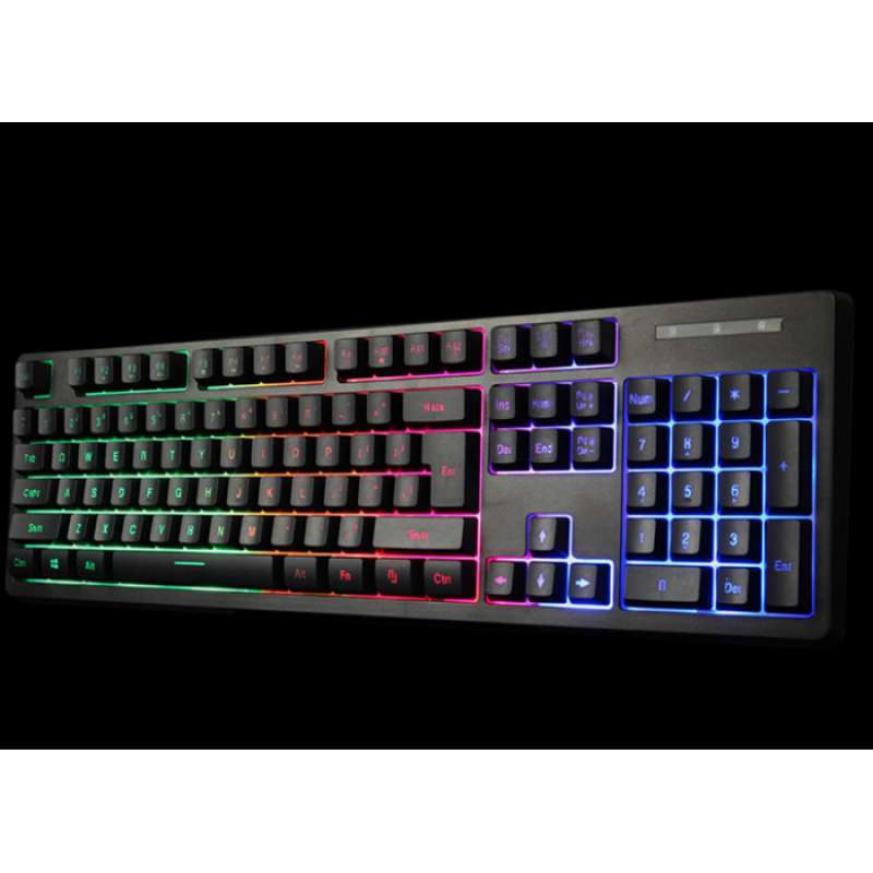 Promo 1stplayer Gaming Membran Keyboard Fire Dancing K5 RGB Backlight ...