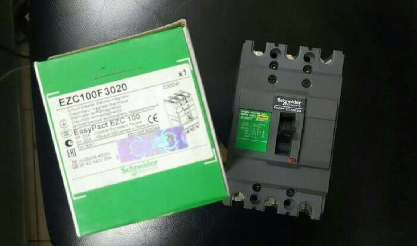 Promo schneider MCCB EZC100F-10ka/MCCB 3phase 20A schneider - Multicolor Diskon 23% di Seller ...