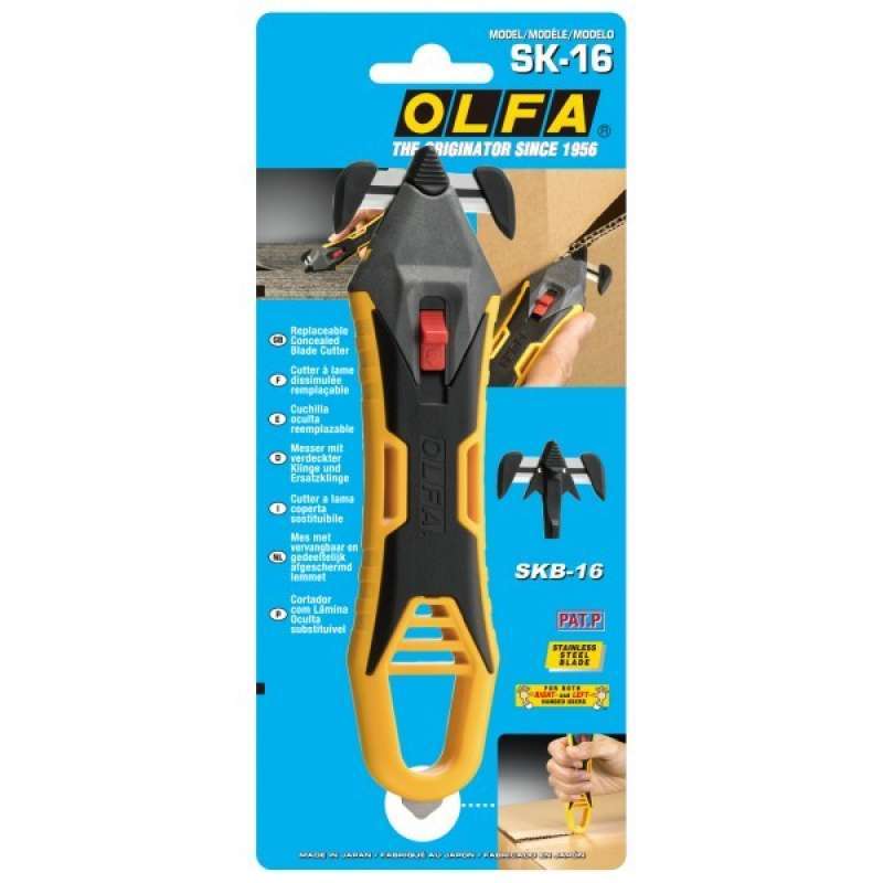 Promo Olfa SK-16 Safety Cutter Pisau Packing Kardus Diskon 23% di ...