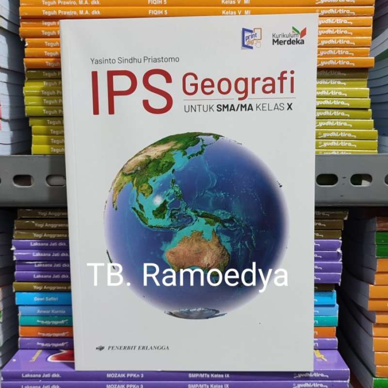 Promo Buku Ips Geografi Untuk Sma/Ma Kelas X Erlangga Kurikulum Merdeka Diskon 23% di Seller ...