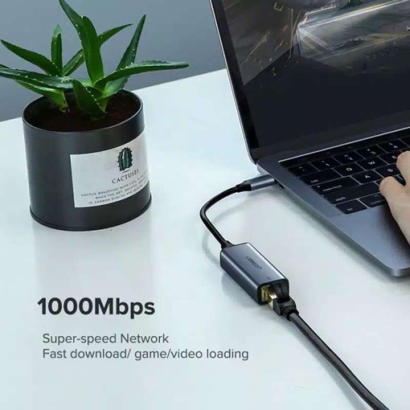 Promo Ugreen Kepala Adapter Network Usb-C 3.1 To Rj45 Gigabit Ethernet Lan Diskon 23% di Seller ...