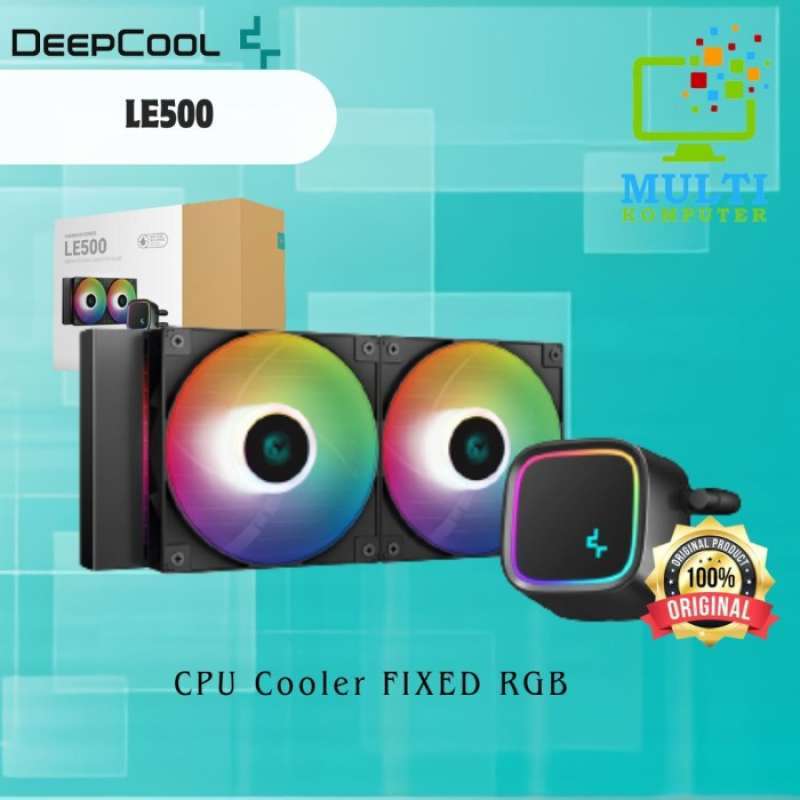 Jual Deepcool Le500 - 240Mm Aio Liquid - Cpu Cooler Fixed Rgb di Seller ...